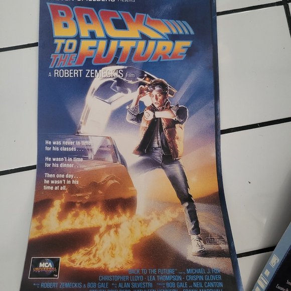 Source Unknown | Wall Decor | Back To The Future Vhs Promotion Poster ...